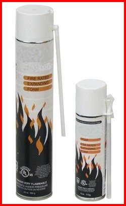 Fire Rated 2 Hour Expanding Foam Cable Pipe Transit FireStop ...